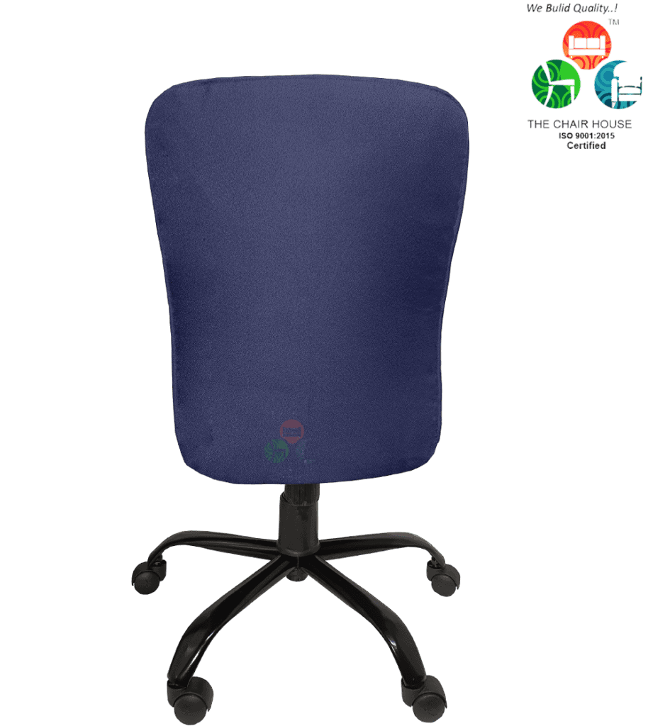 C14 Zebra 'S' Handle Mid-Back Ergonomic Office Chair (Navy Blue) - The ...