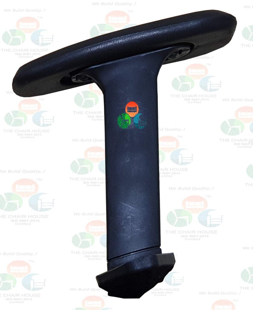 H03 Adjustable Chair Handle with Armrest | Black, Set of 1 - The Chair ...