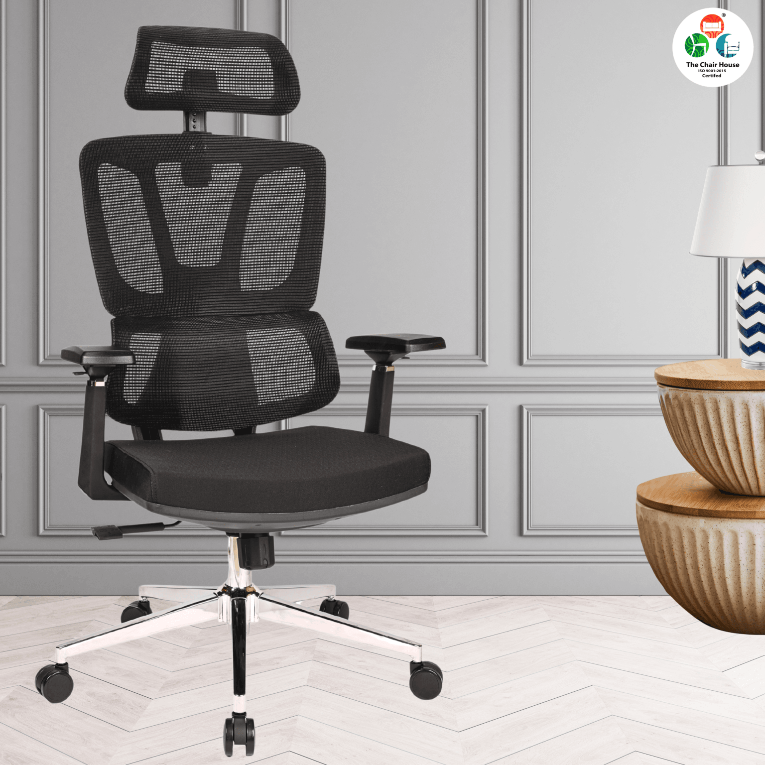 C154- VENZO High Back Ergonomic Mesh Office Chair with Auto Adjustable ...