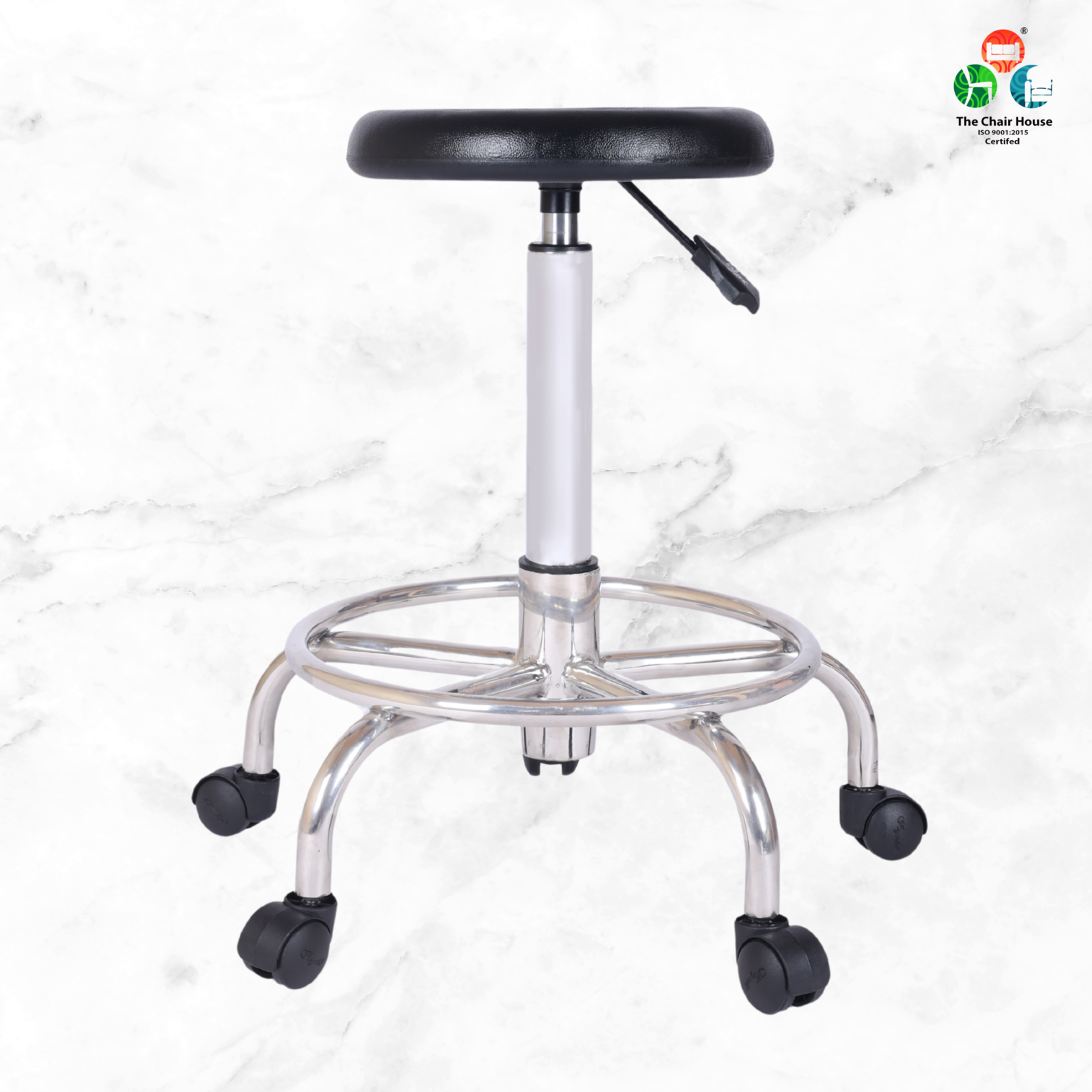 BS12 -Revolving Height Adjustable 360 Swivel Bar Stool/Kitchen Chair ...